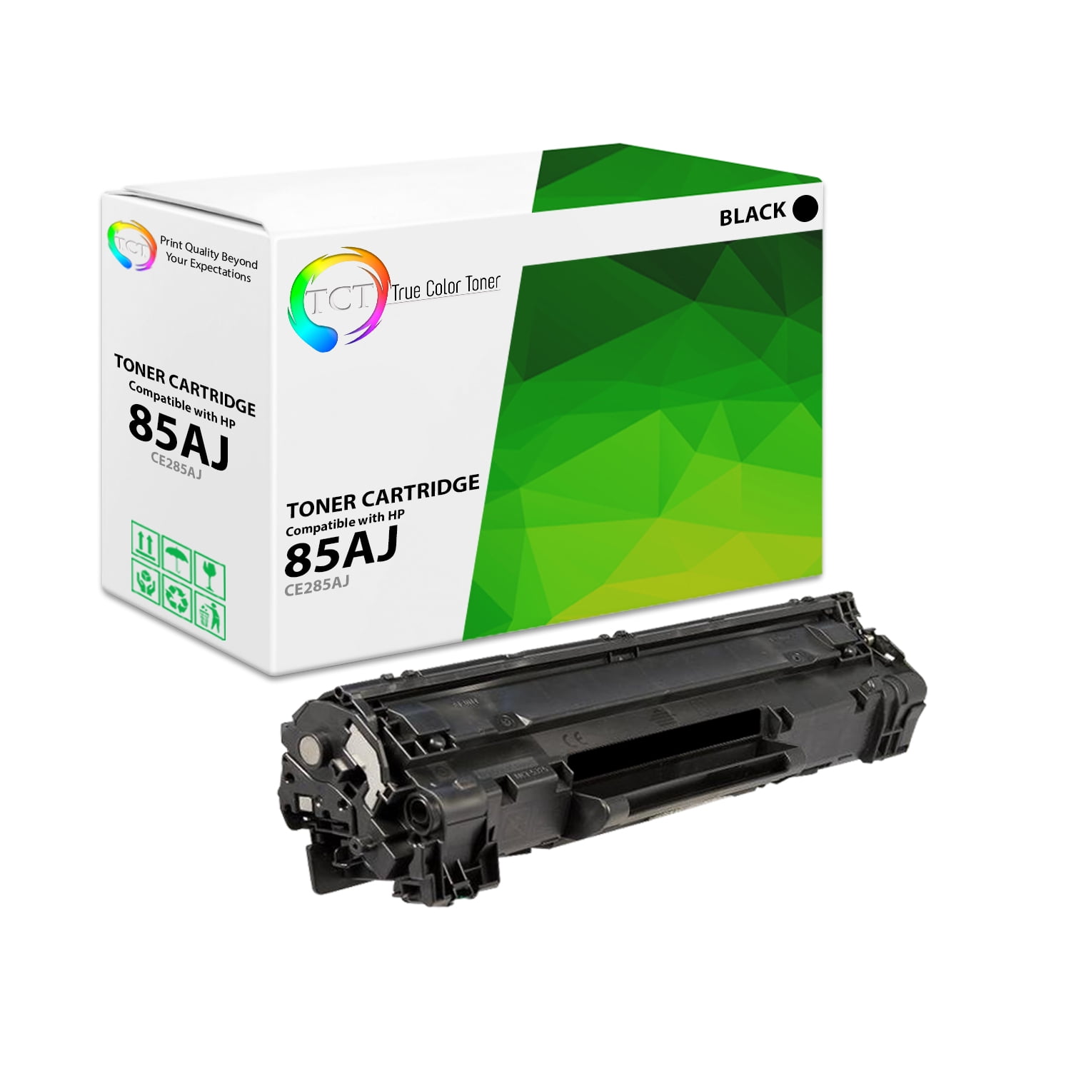 TCT Compatible Jumbo Toner Cartridge Replacement for the HP 85AJ Series ...
