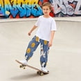 BZSMCE Dog Basketball Pattern Print Elastic Waist Jogger Pants ...
