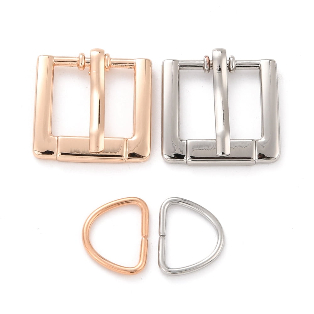 1Box DIY Jewelry Kits with Iron Single Prong Roller Buckles and 304 ...