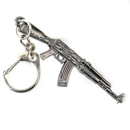 Cs Gun Model Keychain Key Ring Weapon Model Ak-47 Keychain Key Ring ...