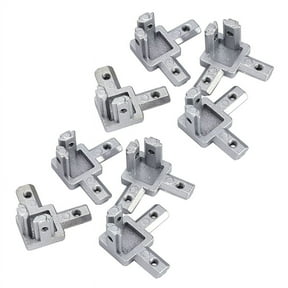 Befenybay 4PCS Black Corner Bracket Cube (20x20x20mm) for 6mm Slot ...