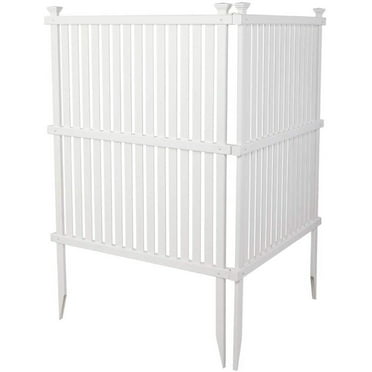 Trash Enclosure Outdoor Privacy Screens and Panels 48”W x 48”H Vinyl ...