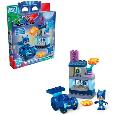 Mega Bloks PJ Masks Build & Launch HQ with Building Blocks, Building ...