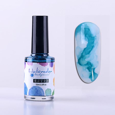 Ink Smoke Color Sand Smudge Liquid Bubble Marble Grain Gradient Nail ...