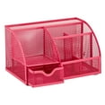 EXERZ Wire Mesh Desk Organizer - Pink - Walmart.com