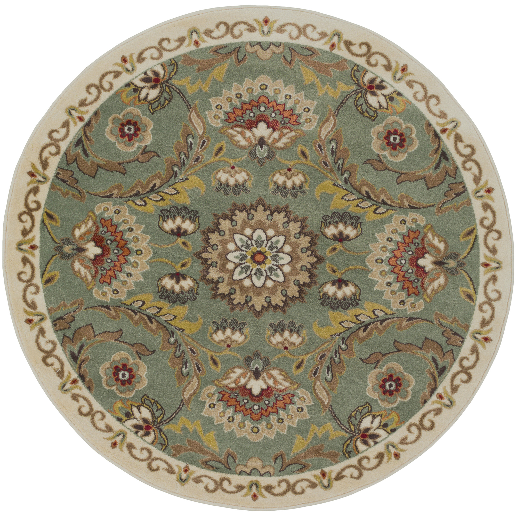 Artistic Weavers Crete Rowan Rug 5'3 Round - Walmart.com - Walmart.com