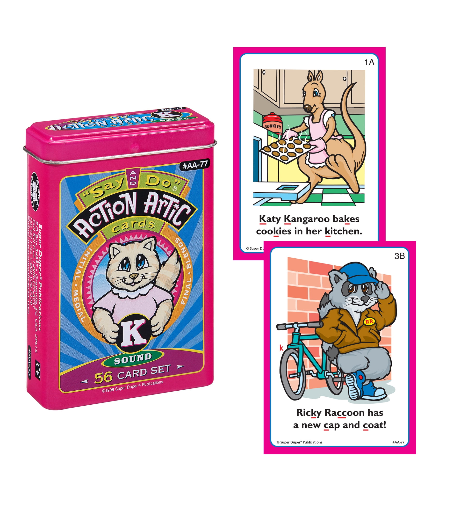 Super Duper Publications | Say and Do Action Articulation K Sounds Fun ...