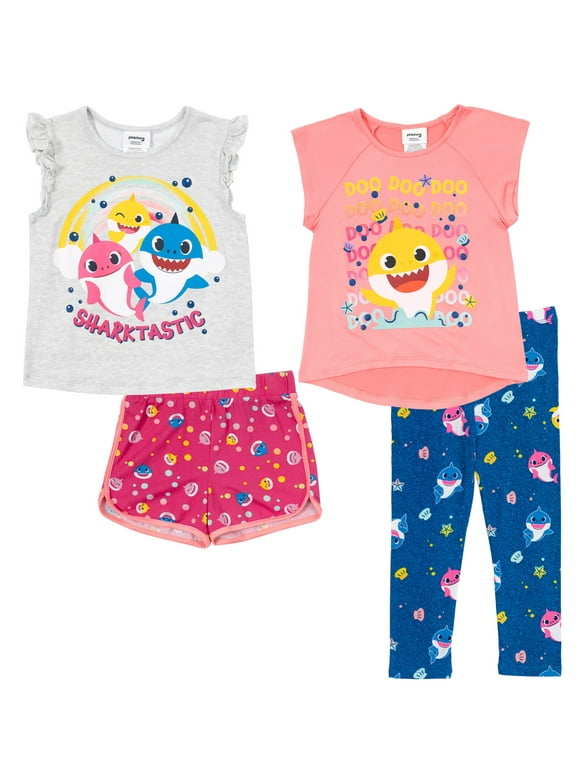 Baby Shark Clothing in Kids Clothing Character Shop - Walmart.com