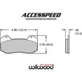 Wilwood 150-10007K BP-20 Metallic Composite Brake Pad Set #6712 for ...