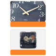 CaraMart 30cm Silent Non-Ticking / Operated Round Wall Clock for Home ...