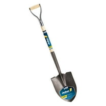 True Temper 2586000 43" Square Point Shovel With Wood Handle and Poly D ...