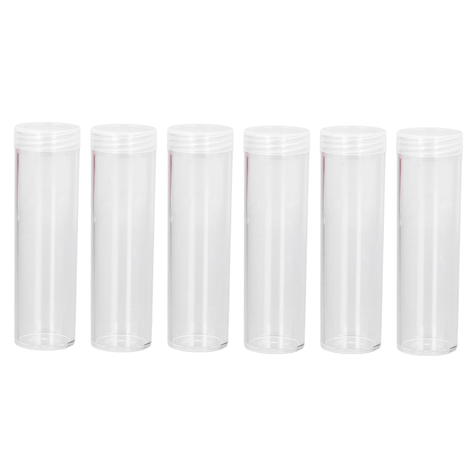 Click here for Lyumo Round Clear Coin Tube  Coin Collection 10pcs... prices