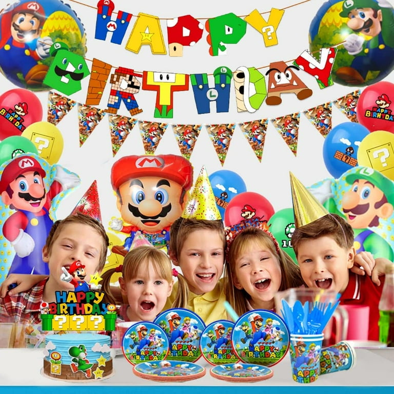Mario Brothers Party Supplies