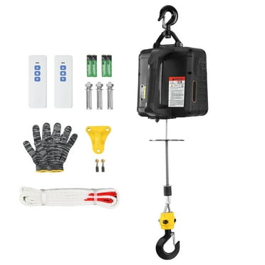SuperHandy Cordless Winch with Brushless Motor & Li-Ion Battery, 1000 ...