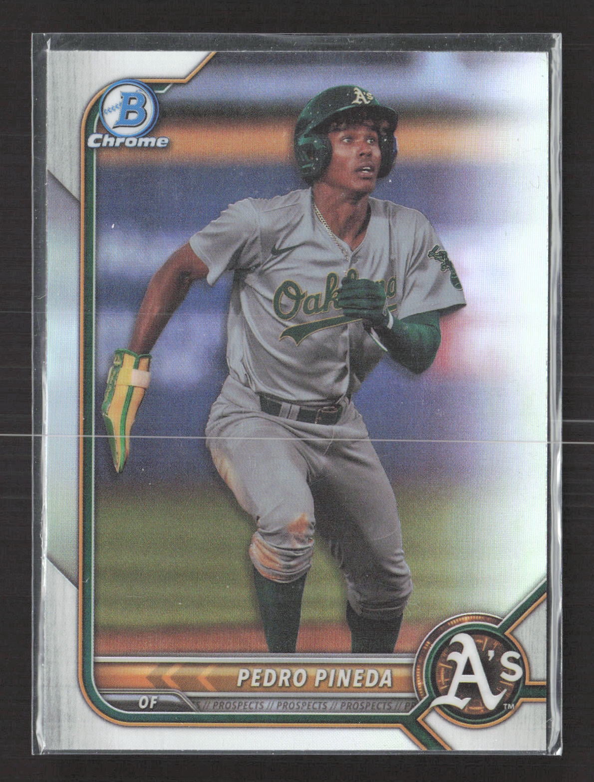 2022 Bowman Chrome Draft Pedro Pineda #BDC-181 Refractor - Walmart.com