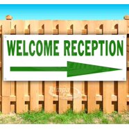 Blank White Banner 13 oz Vinyl Banner With Metal Grommets - Walmart.com