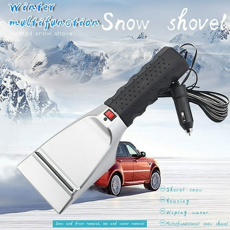 EGNMCR 12V Vehicle-Mounted Heating Defrosting And Deicing Shovel Heated ...