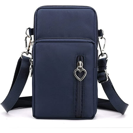 Women Crossbody Cell Phone Purse Case Armband Bag for iPhone 12, 13 ...