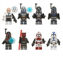 8 Pcs Action Figures Building Blocks Toys Set, Collectible 1.77 Inchs ...