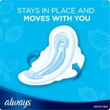 Always Maxi Size 1 Regular Pads with Wings, Unscented, 18 Count HSA/FSA ...