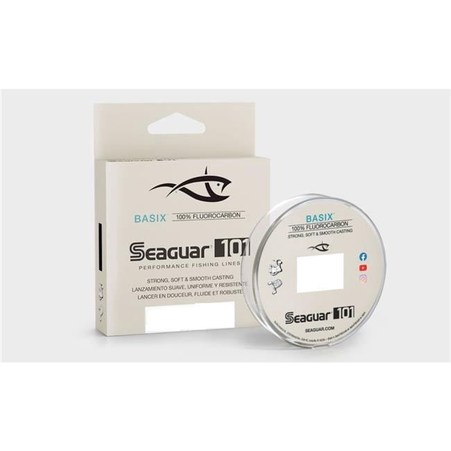 Seaguar 101 BasiX 100% Fluorocarbon Fishing Line 10lbs, 200yds Break ...