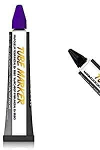 Carmel Tube Ballpoint Paint Marker, Metal Marker, Metal ball-point tip ...