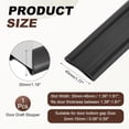 36.6-inch door bottom windproof strip, thickened double-sided door wind ...