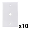 Construct Pro Brush Wall Plate Cable Management Pass-Through Device ...