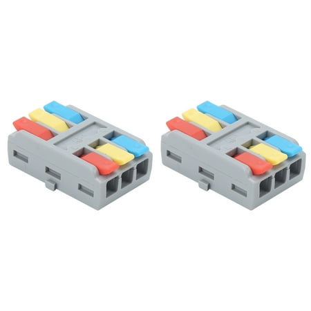 Push-type Wire Block Clamp Terminal Quick Terminal Block Connector ...