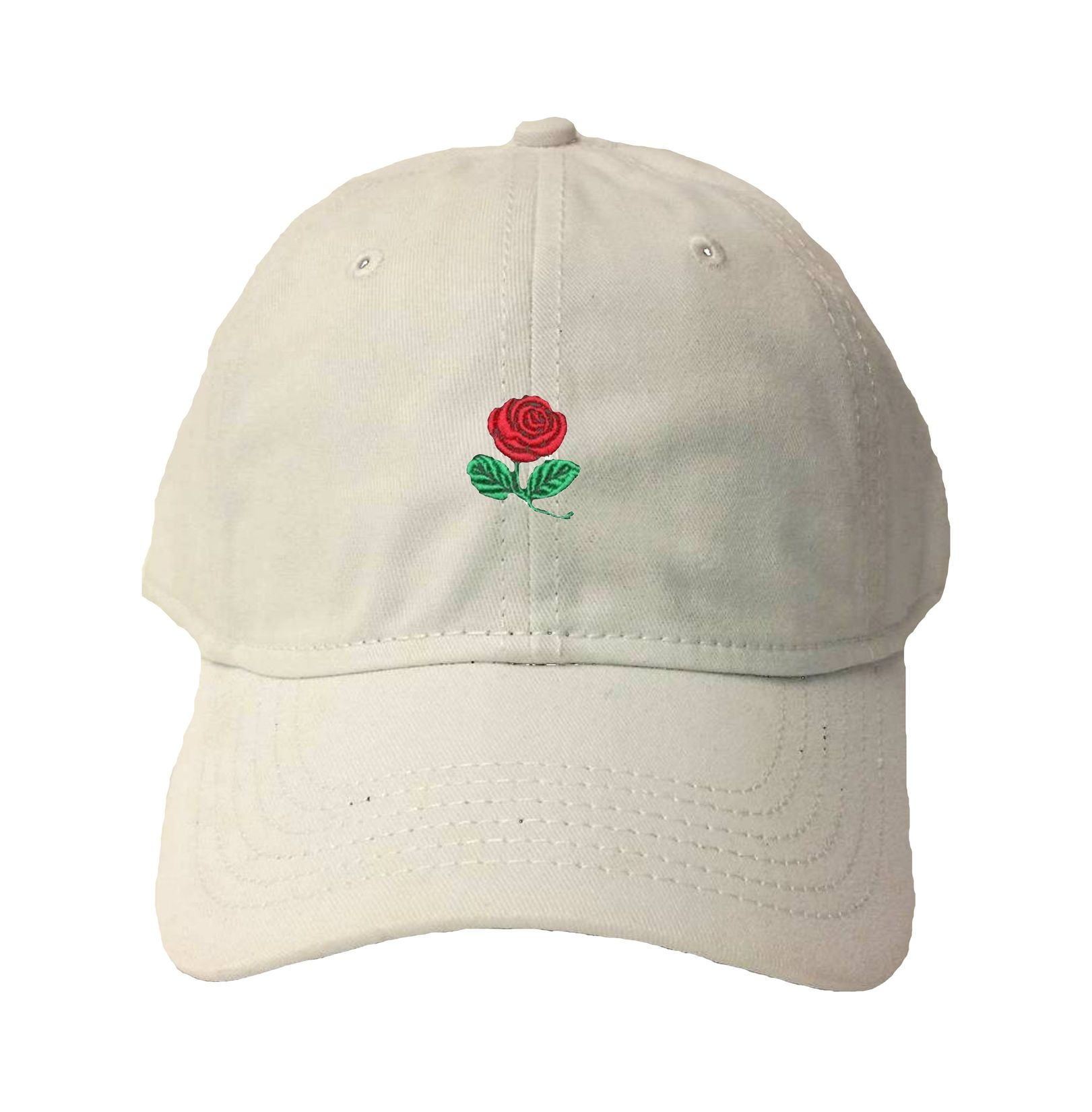 Go All Out Adult Rose Embroidered Deluxe Dad Hat - Walmart.com