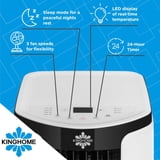 KingHome 6,000 BTU Portable Air Conditioner with Remote Control | AC ...