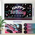 OurWarm 132Pcs Tik Tok Birthday Party Kit: Music Banner, Backdrop ...