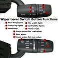 Simulator Steering Wheel Turn Signal Wiper Switch for Logitech G25/G27 ...