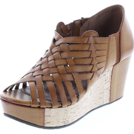 Pierre Dumas - Pierre Dumas Women's Natural-1 Vegan Leather Criss Cross ...