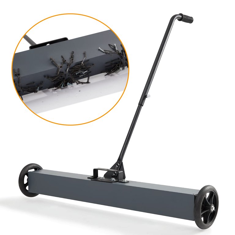 Magnetic Sweeper With Wheels Lawn Roller Vevor 55 Lbs Rolling Magnetic