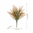 Artificial Plant Faux Stems Desktop Ornament For Home Decor Table ...