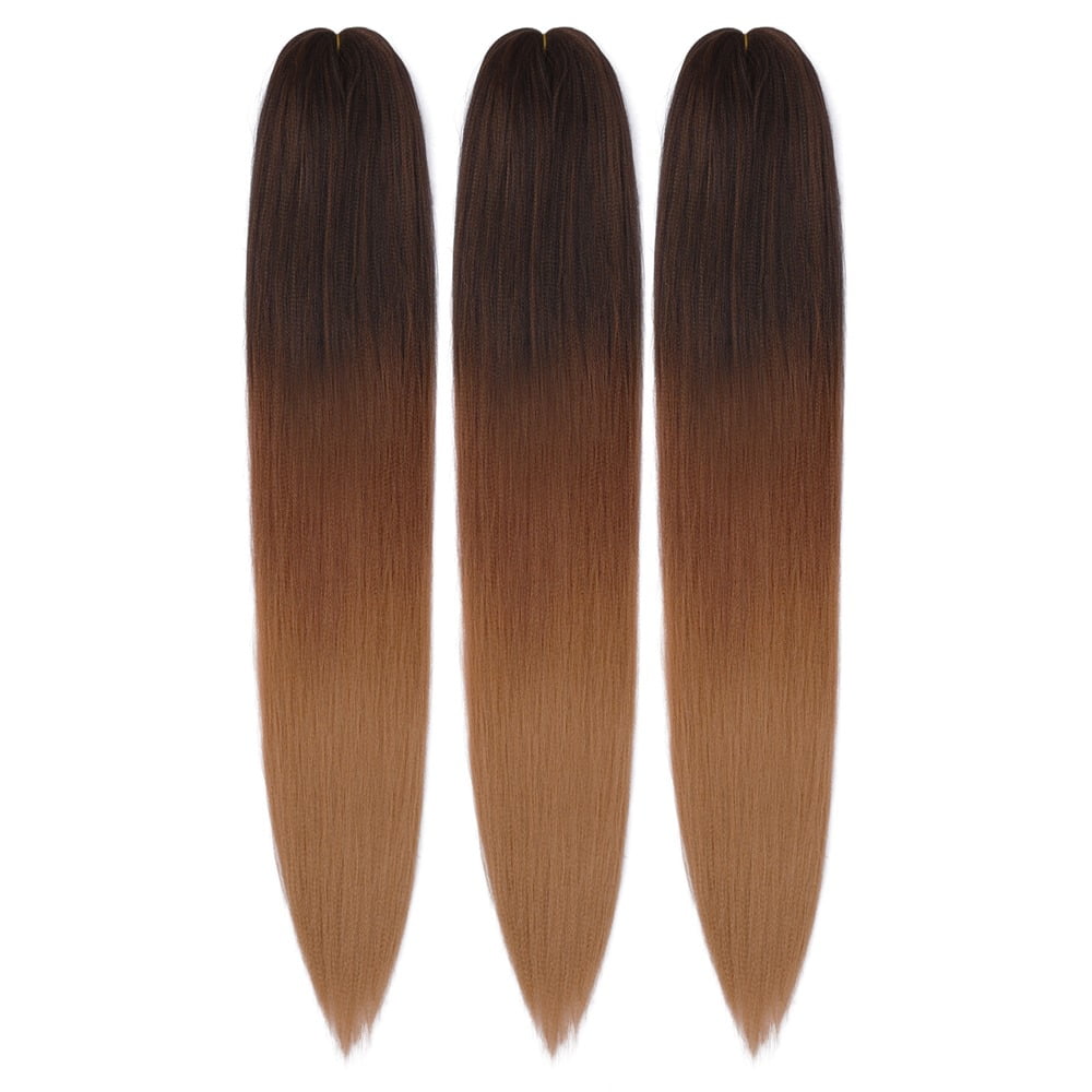 Dosso Beauty 3 Bundle Pack 28" Pre-Stretched Hypoallergenic Itch-Free ...