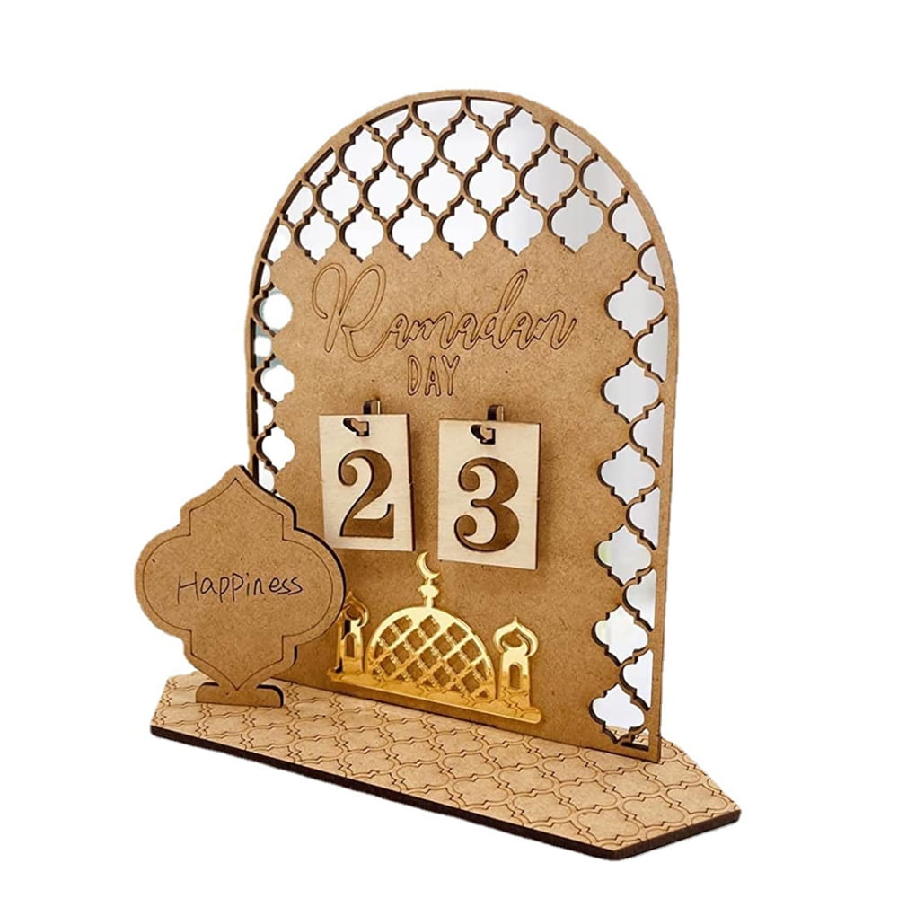 DIY Wood Birthday Countdown Calendar Reusable Easy to Replace Calendar ...