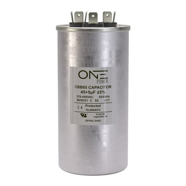 Mars 12964 Dual Motor Run Capacitor, 20/15 MFD, 370V, Oval - Walmart.com