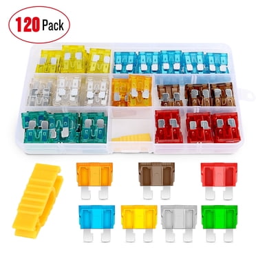 140Pcs 2A 3A 5A 7.5A 10A 15A 20A 25A 30A 35A 40A Low Profile Mini Blade ...