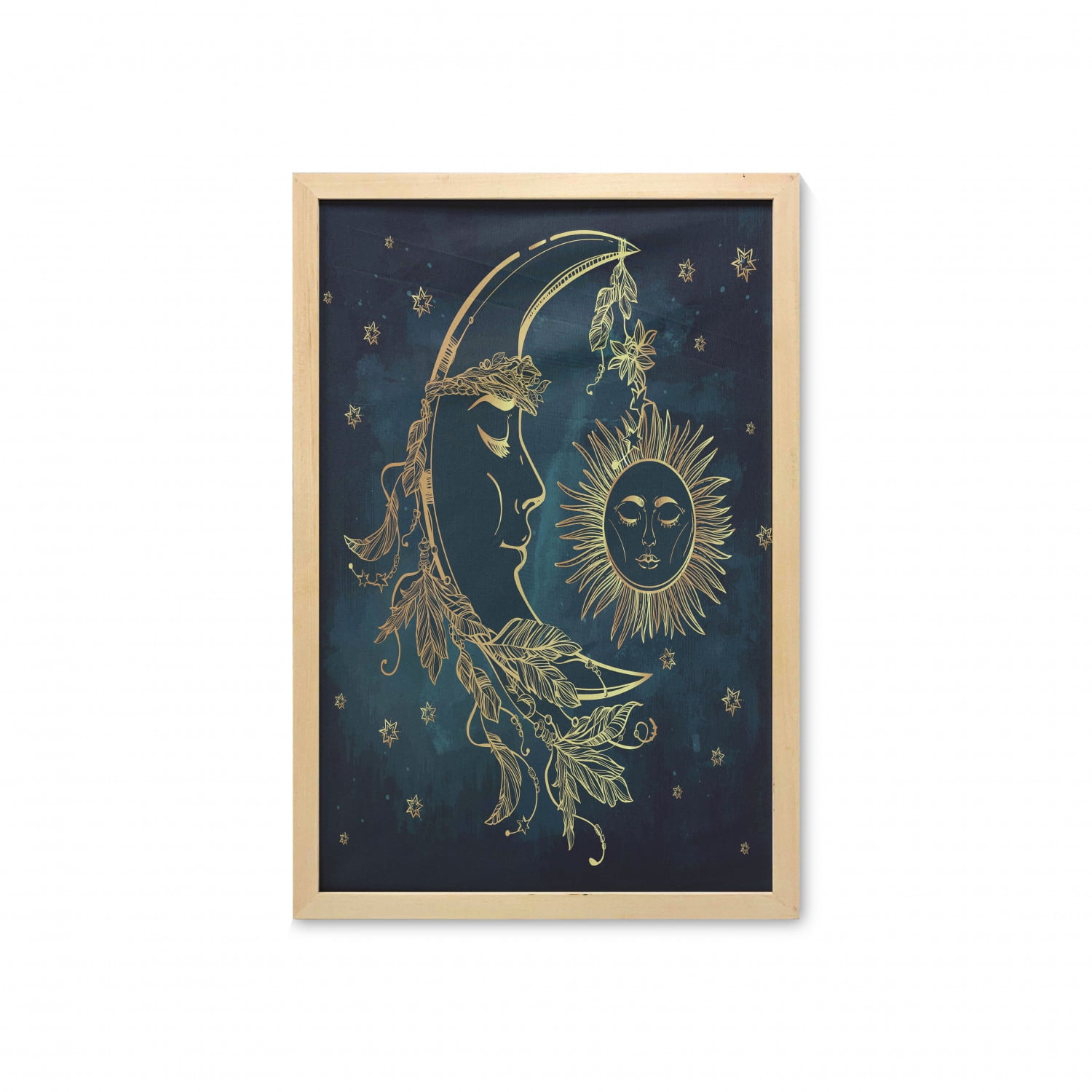 Psychedelic Crescent Moon