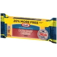 Kraft Extra Sharp Cheddar Cheese Block, 9.6 oz Wrapper - Walmart.com