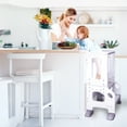 CORE PACIFIC Kitchen Buddy 2-in-1 Stool for Ages 1-3 safe up to 100 lbs ...