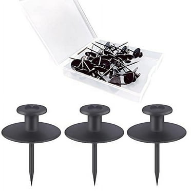30 PCS Push Pin Picture Hooks, thumbtacks for Wall Hanger, Picture ...