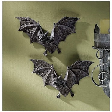 Design Toscano Vampire Bat Welcome Wall Sculpture: Set of Two - Walmart.com