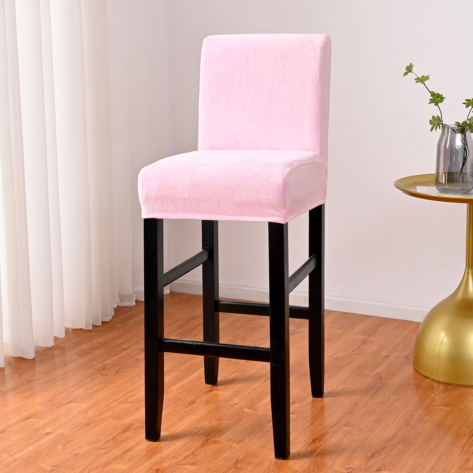 Rosnek Bar Stool Covers, 4 Pack Stretch Bar Stool Covers Chair ...