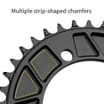 Bicycles 104BCD Crank Narrow Wide Chainring 32T/34T/36T/38T Aluminum ...