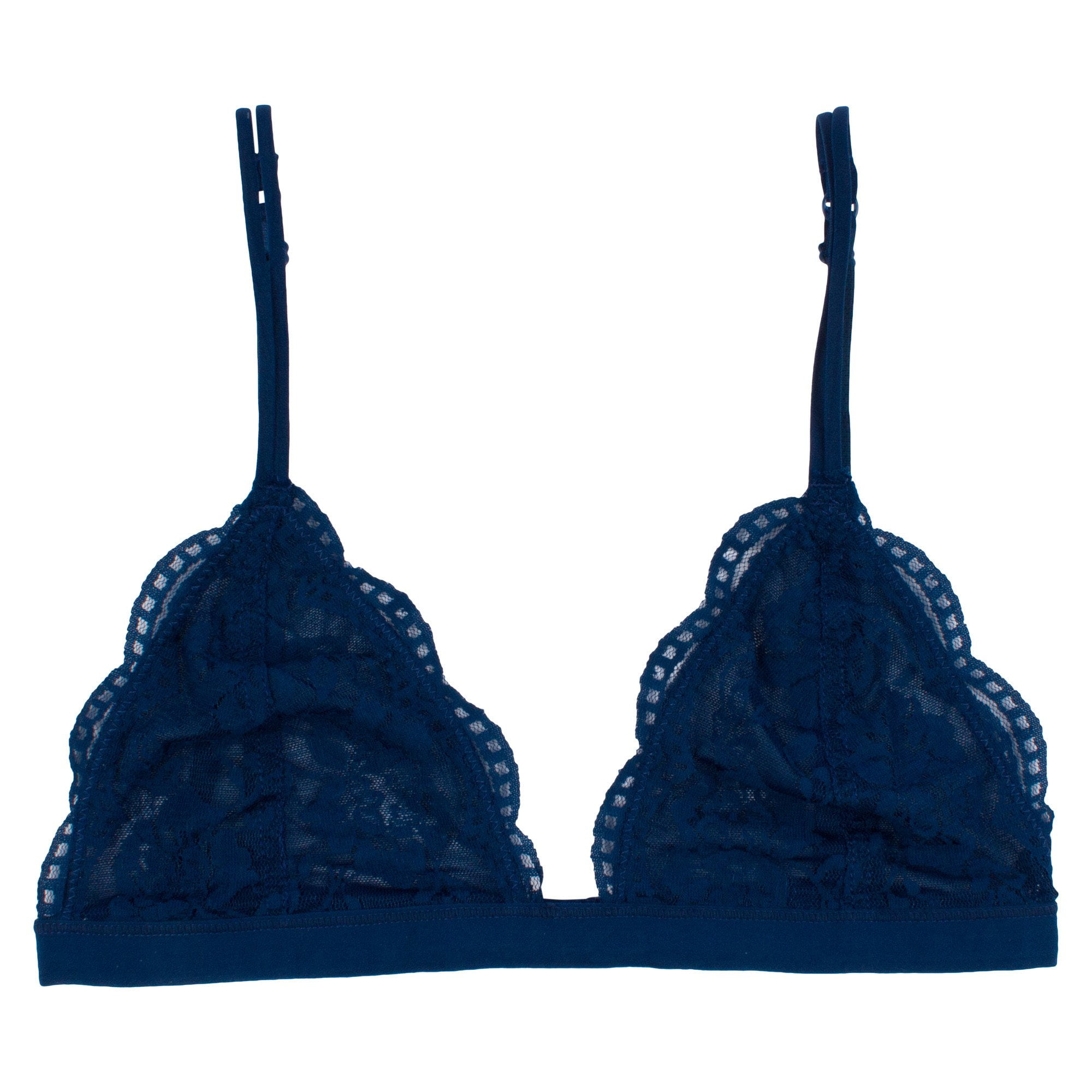 Told Clothing Womens Triangle Lace Bralette Bra