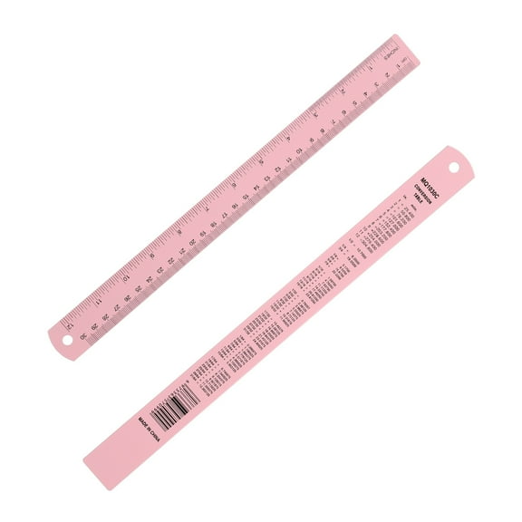 ANYWAY.GO 20cm/8 inch Metal Ruler, Aluminum Alloy Metric Ruler with ...