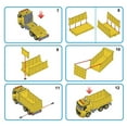 Toy To Enjoy 4-in-1 STEM Learning Construction Truck Toy – Builds Dump ...